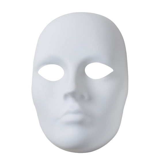 Creativity Street Plastic Feminine Mask, Plain, DIY, Suitable for ...