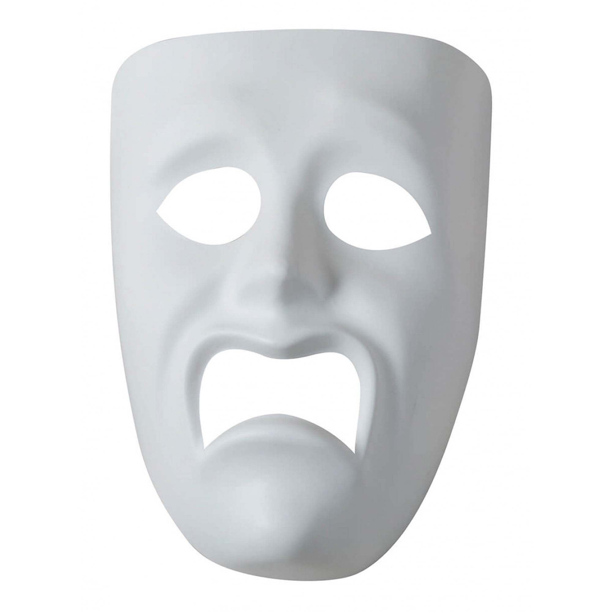 Creativity Street® Plastic Mask, Sad Face, Pack of 6 - Walmart.com