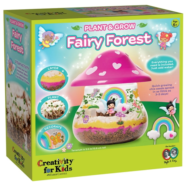 Creativity for Kids Fairy Forest Garden- Child, Beginner Craft Kit for ...