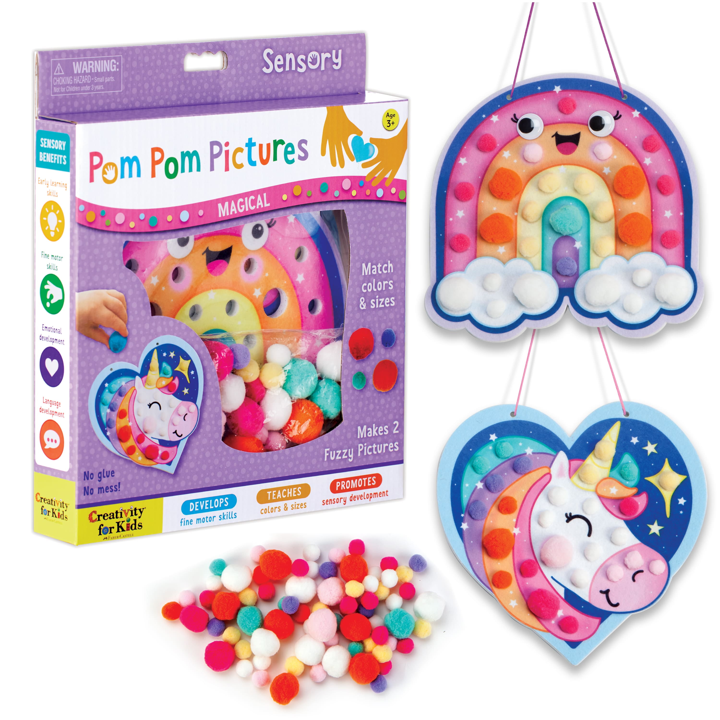 Creativity for Kids® Magical Pom Pom Pictures Kit - Walmart.com
