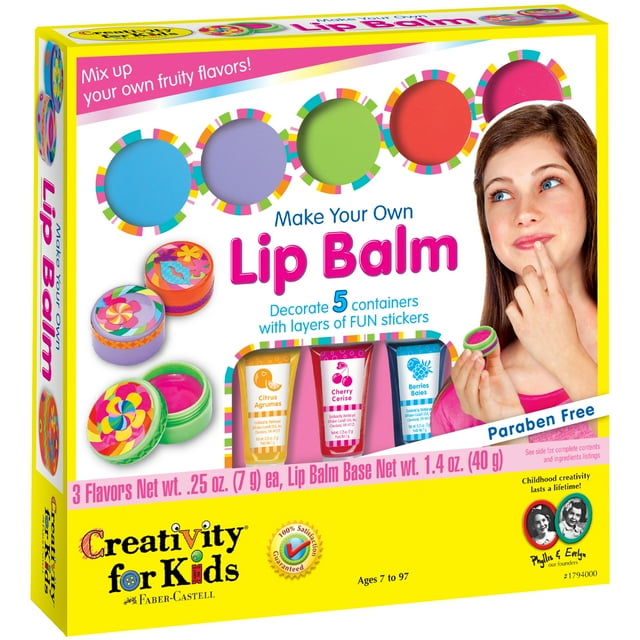 Creativity for Kids DIY Lip Balm Maker Set - Craft Kit Toy for Boys and ...