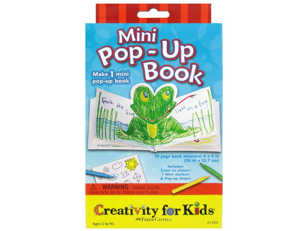 Creativity for Kids Mini Pop-Up Book Kit - Walmart.com
