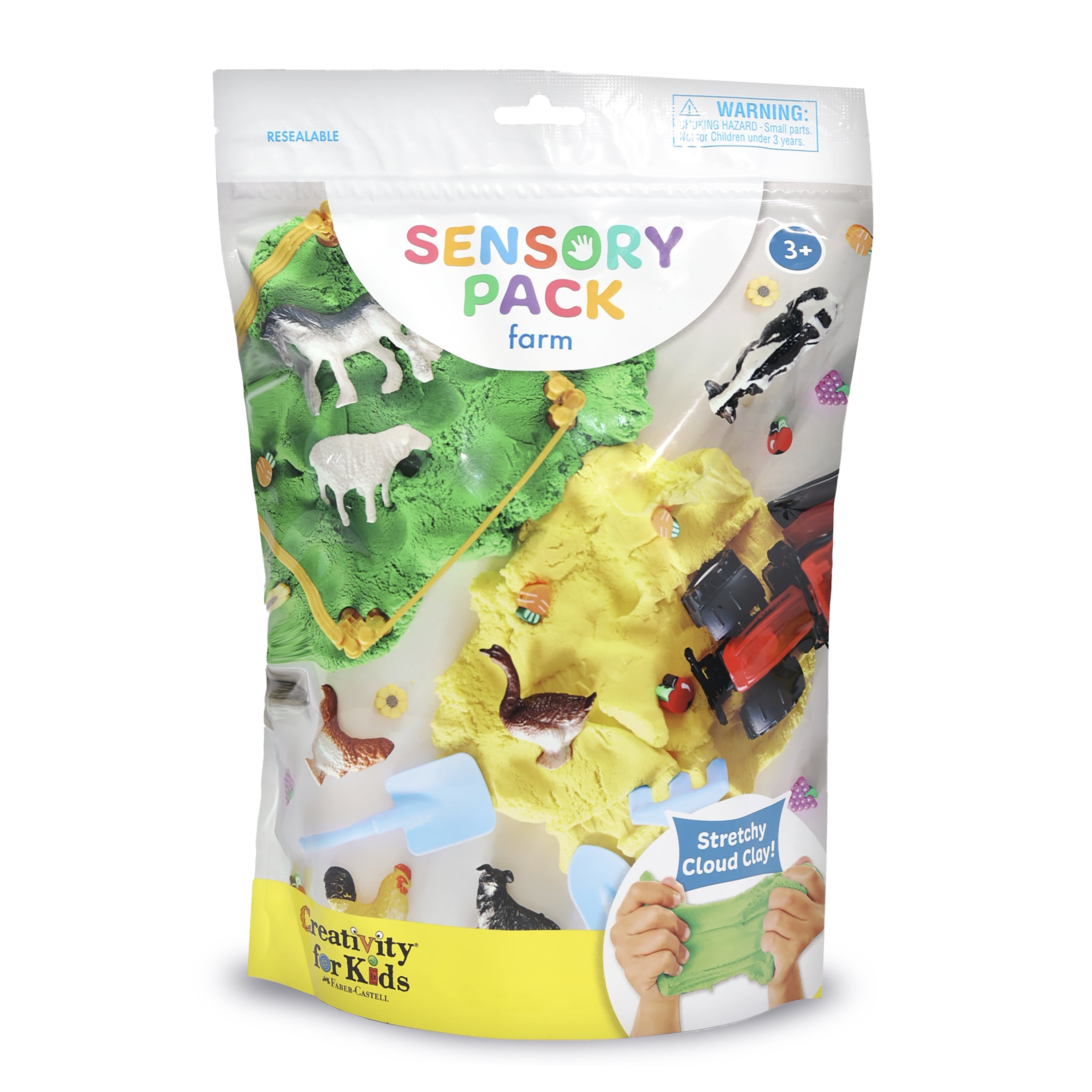 Creativity for Kids Sensory Pack Farm: Sensory Bin Toys for Toddlers, Farm Animal Toys for Kids ...