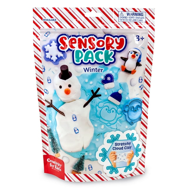 Creativity for Kids Sensory Pack: Winter, Sensory Toys for Toddlers 3+, Kids Christmas Gifts ...