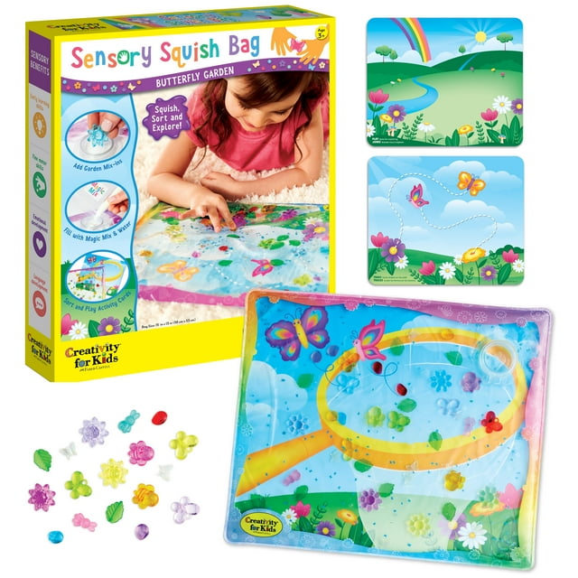 Creativity for Kids Sensory Squish Bag Butterfly Garden - Sensory Toys ... Creativity for Kids Sensory Squish Bag Butterfly Garden - Sensory Toys ...