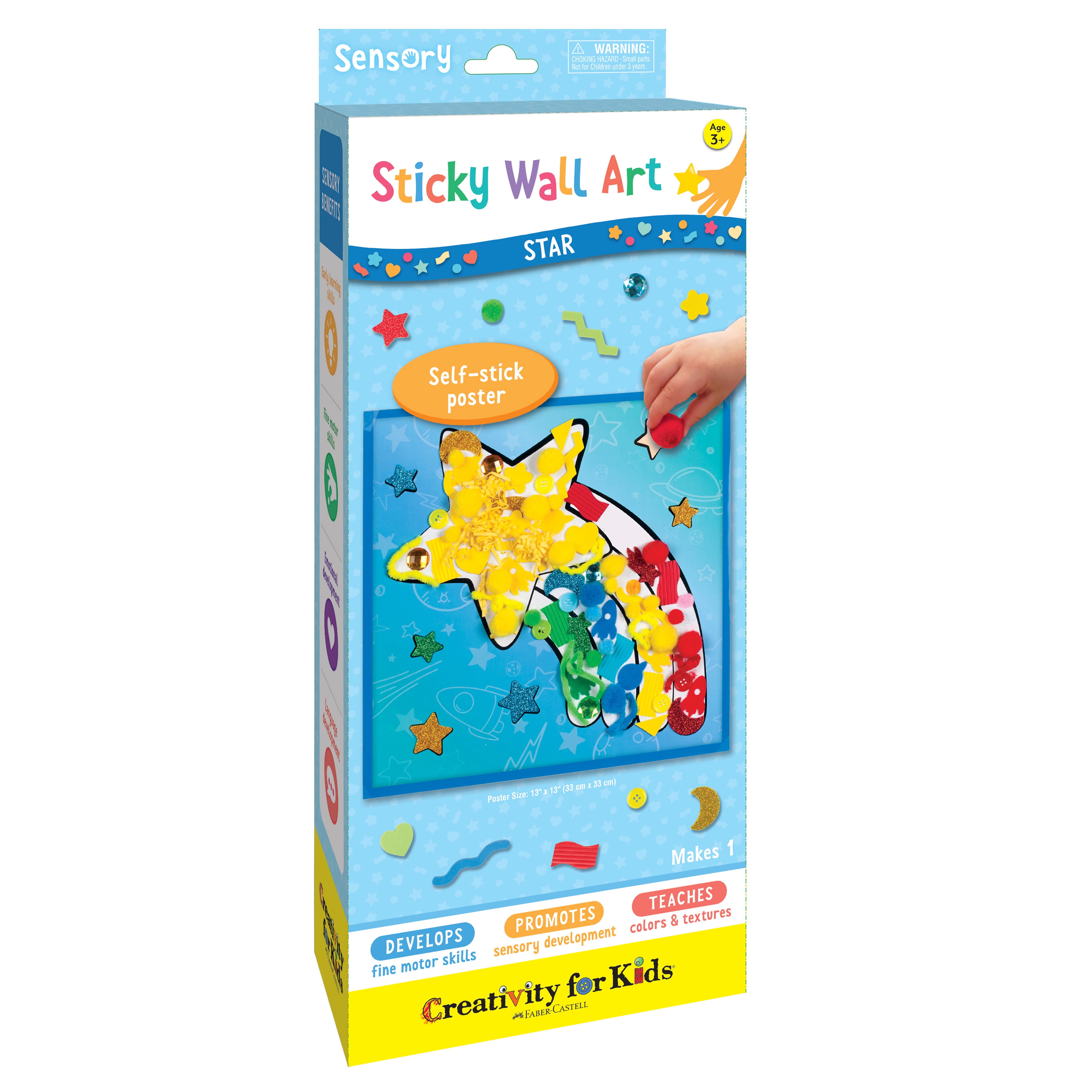 Creativity for Kids® Star Sticky Wall Art - Walmart.com