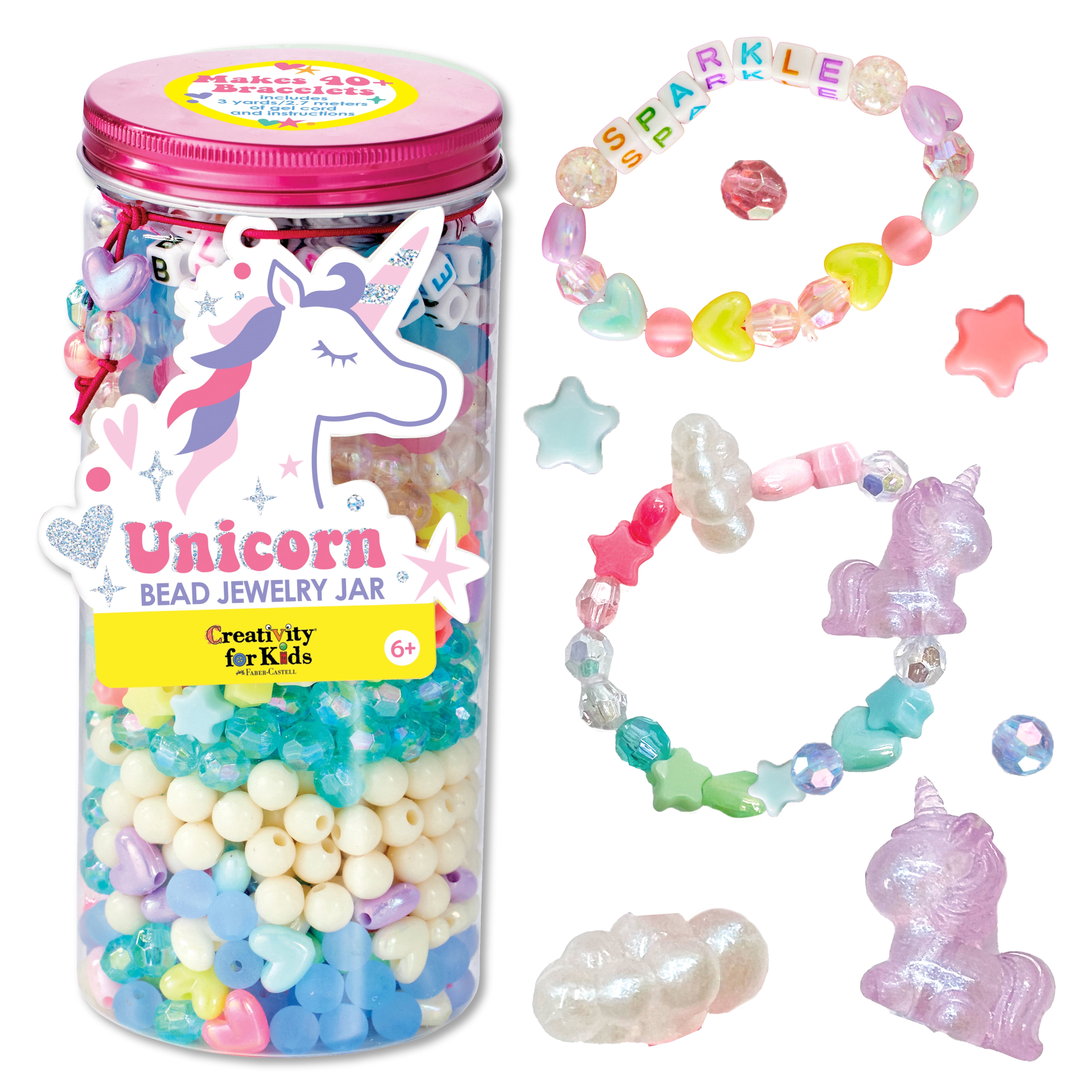 Creativity for Kids Bracelet Making Kit - Unicorn Spring Crafts | Makes ...