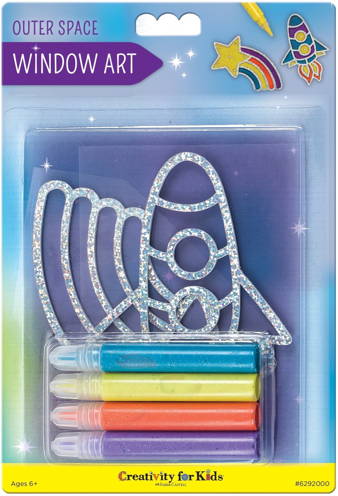 Creativity for Kids Window Art Mini Kit - Outer Space - Walmart.com