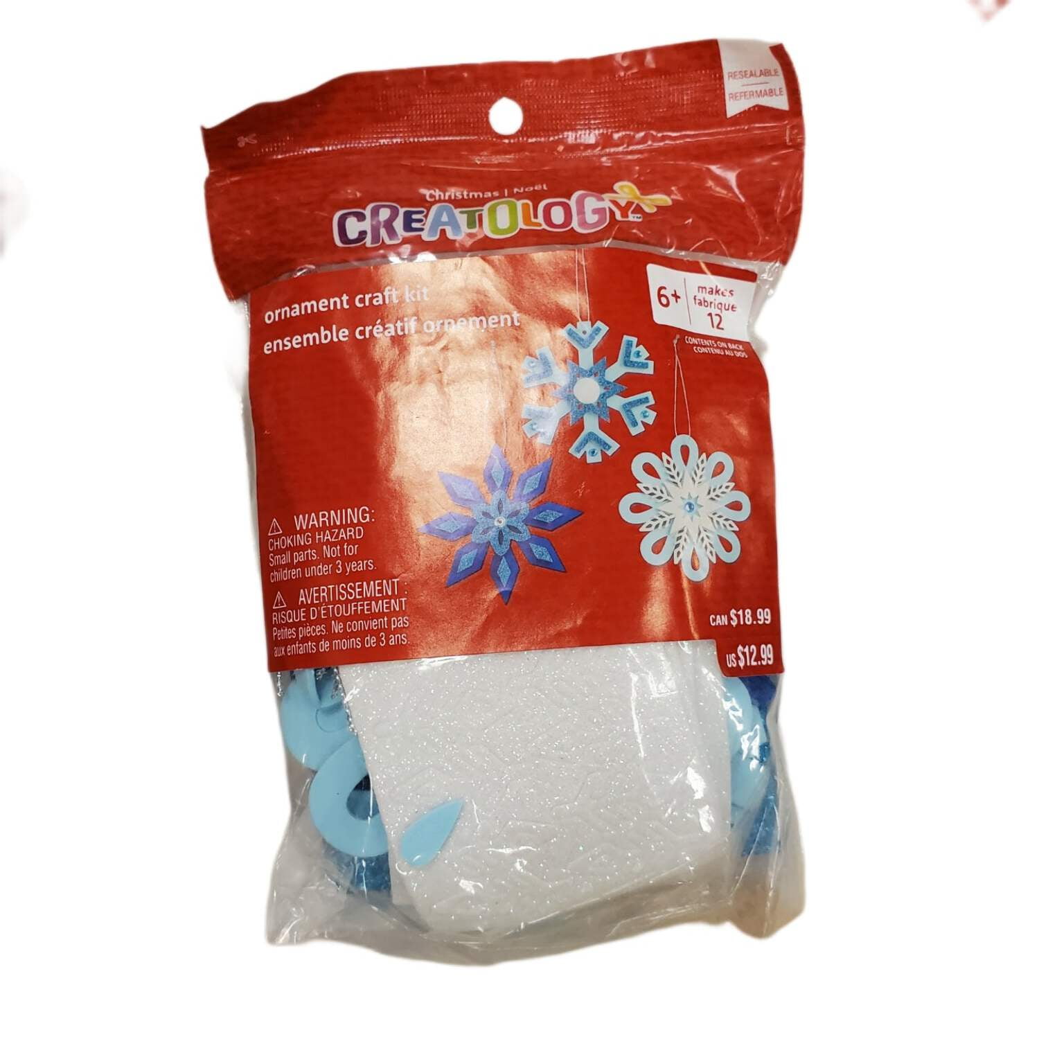 Creatology Christmas Ornament Craft Kit, 12 Pack - Walmart.com