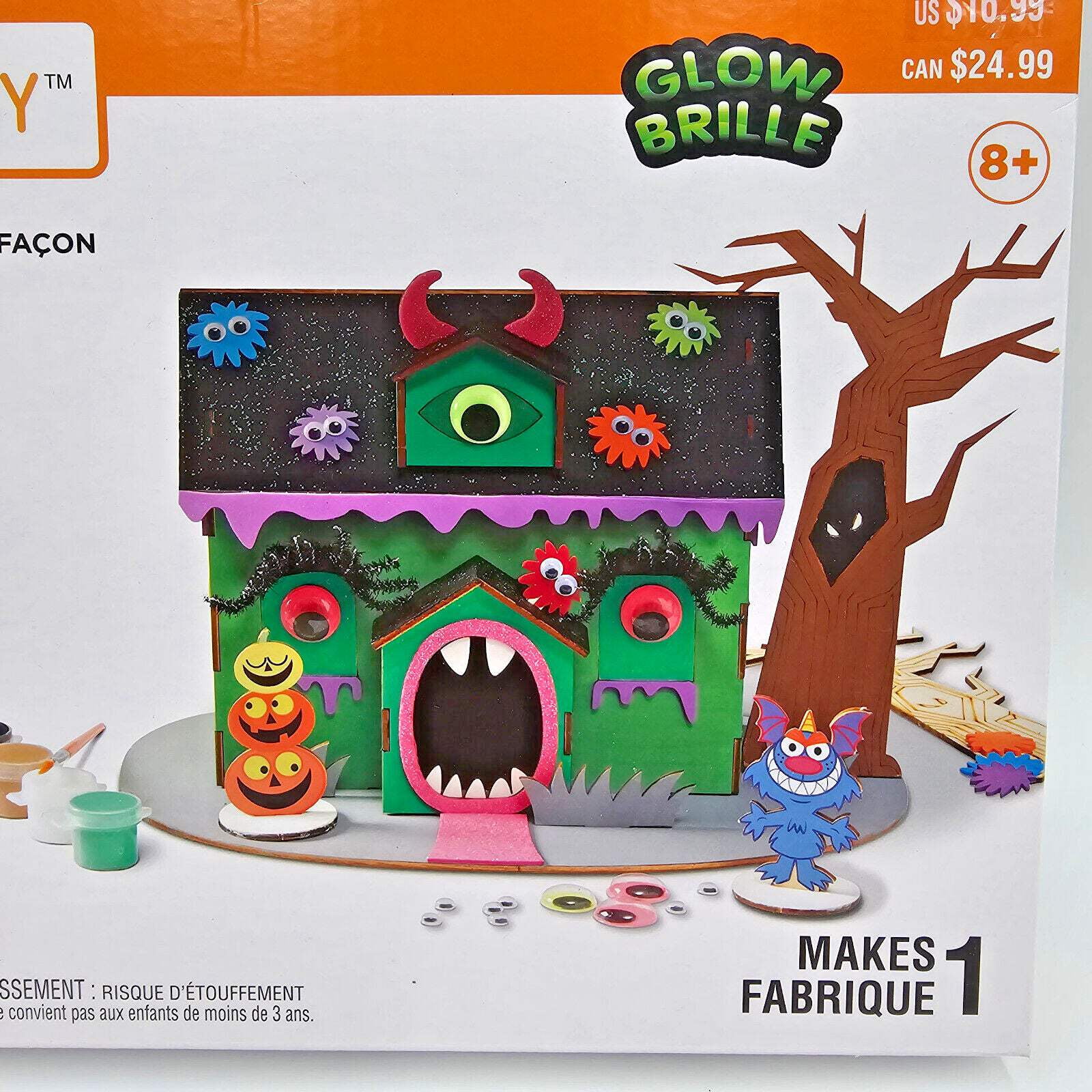 Creatology Color Your Way Glow 3D Figure Craft Kit ~ Halloween Monster ...