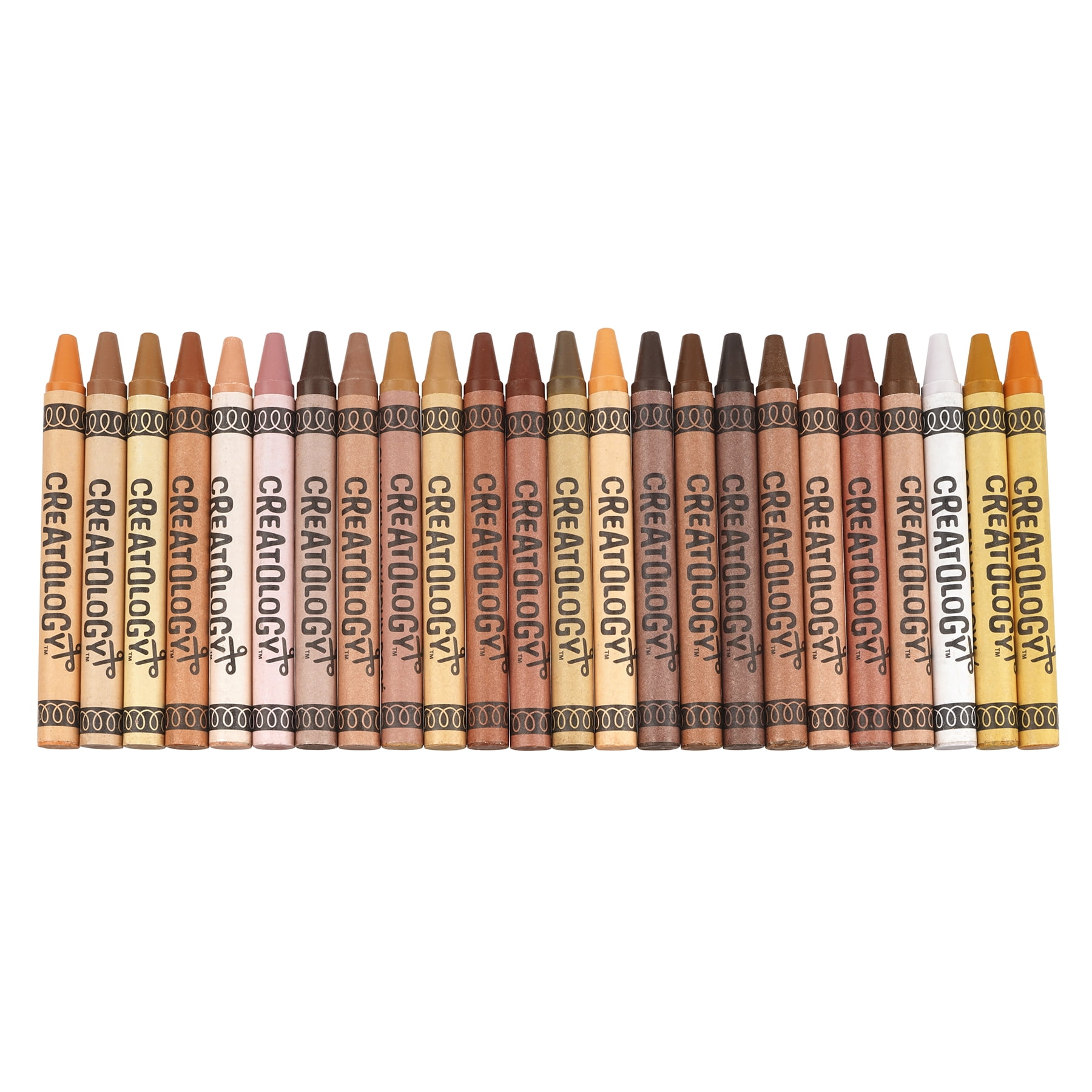 Creatology Skintone Assorted Crayons (24 Count) - Walmart.com