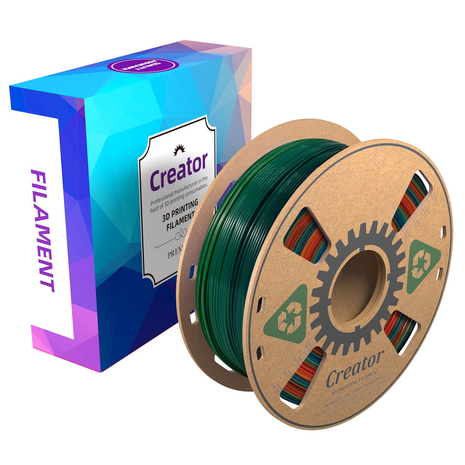 Flashforge Creator PLA 3D Printer Filaments for 99% FDM & FFF ...