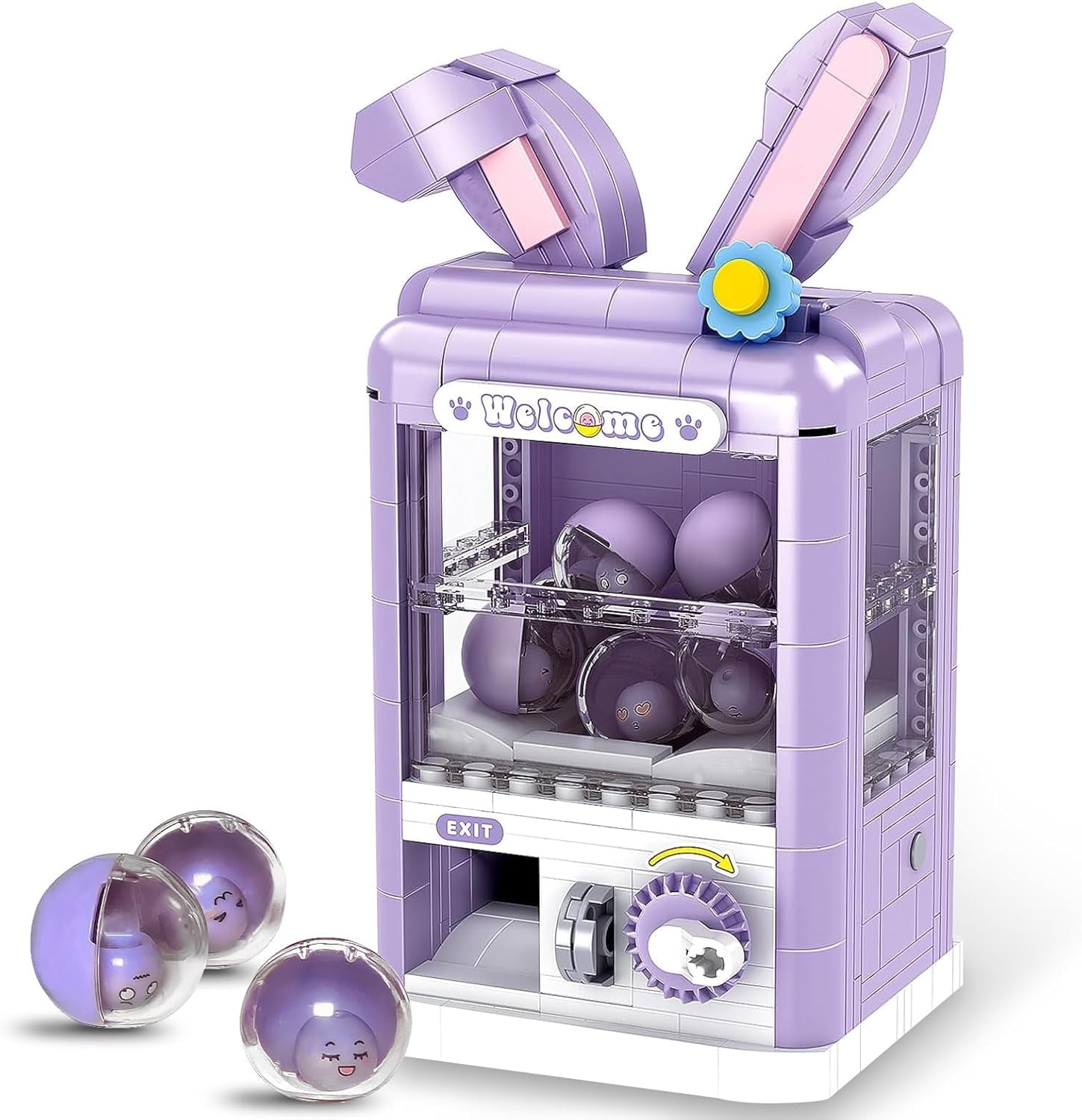 Creator Animal Rabbit Toy Building Set, Cute Vending Machine Building ...
