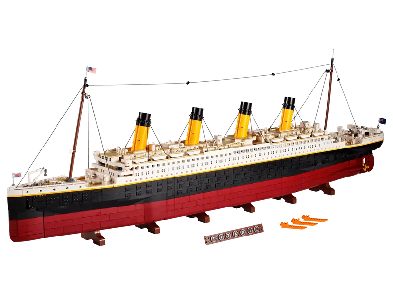 Creator Expert Titanic Model Building Blocks Kits, 9090 Pieces ...
