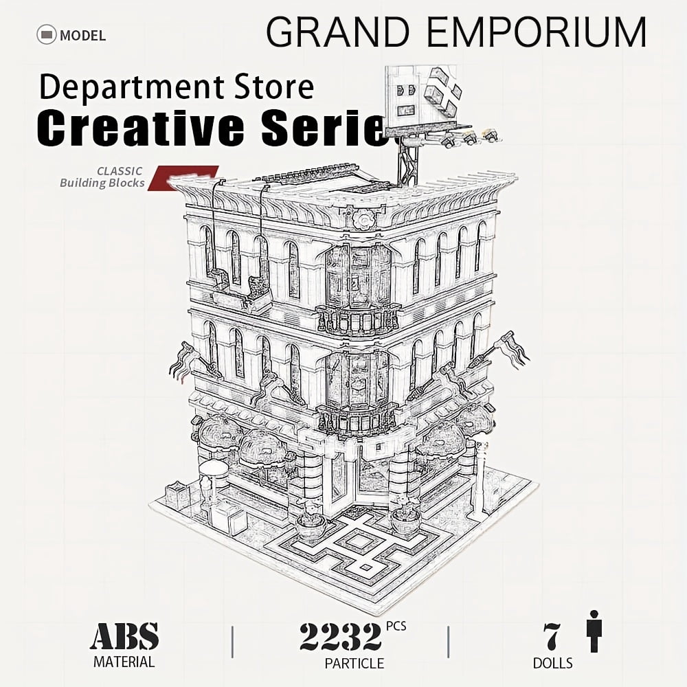 Creator Expert street view Architecture Grand Emporium Design Building ...