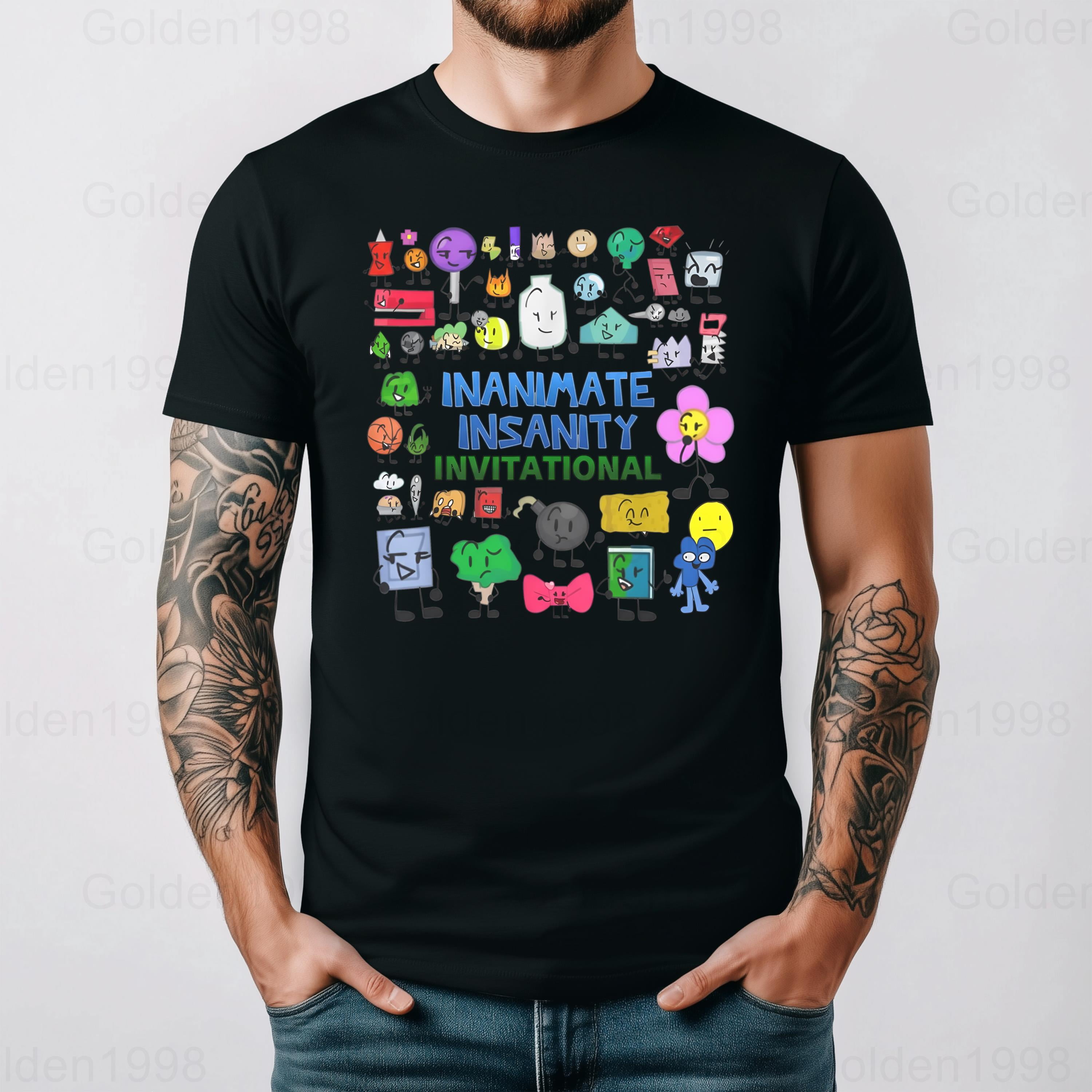 Creator Ink Inanimate Insanity Funny Meme Black And White Shirt Graphic ...