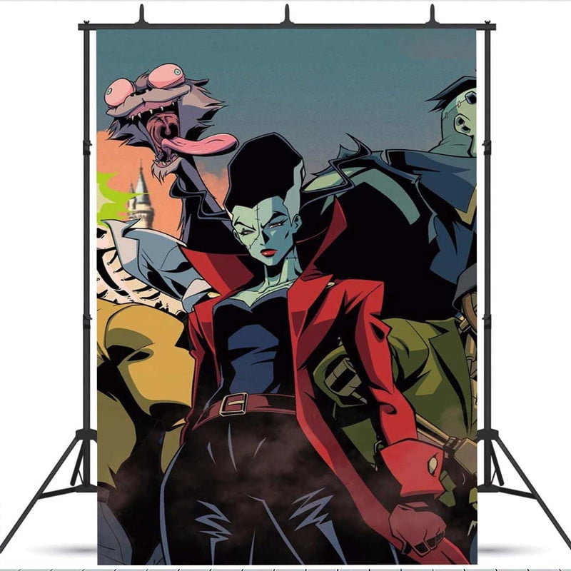 Creature Commandos Party Supplies Backdrop Banner Poster Birthday ...