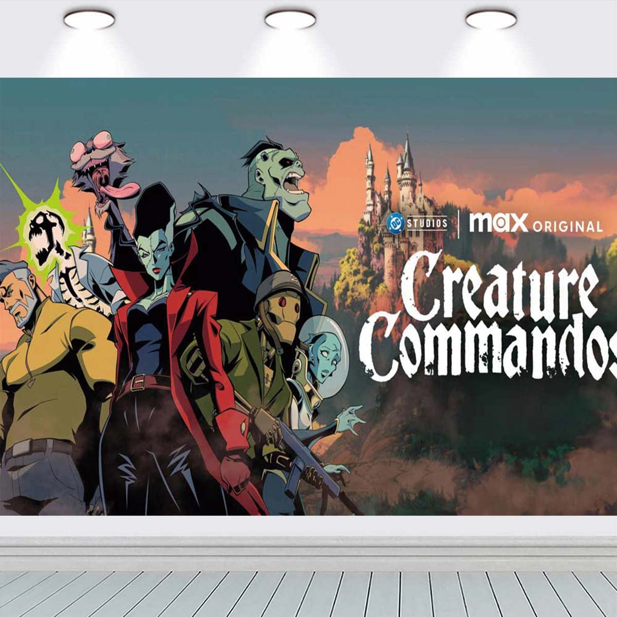 Creature Commandos Taspestry Wall Decor school Background Backdrop ...