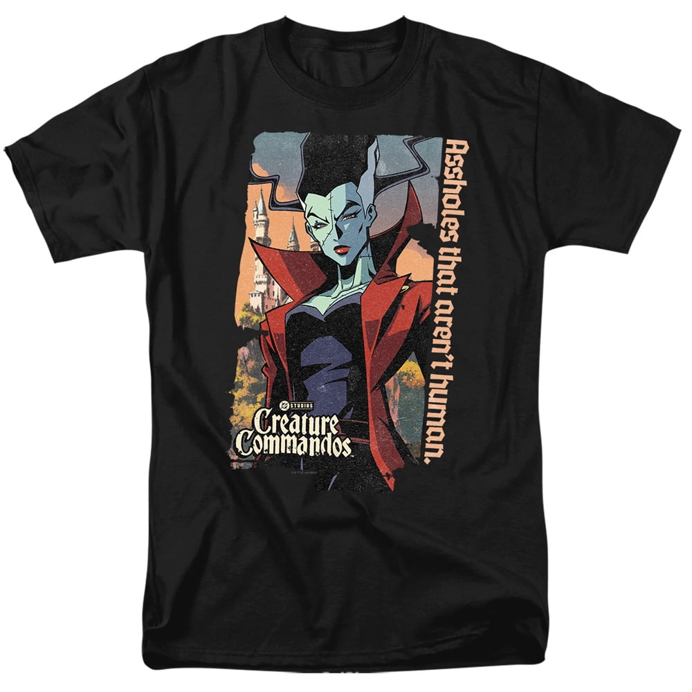 Creature Commandos The Bride Unisex Adult T Shirt, Black, 2X-Large ...