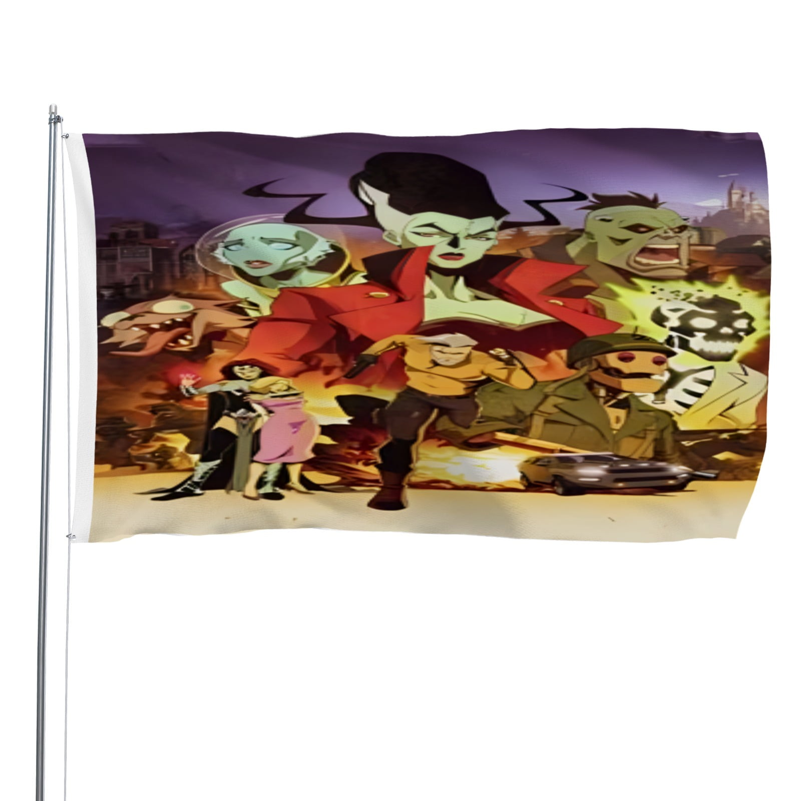 Creature Commandos flag perfect for outdoor decoration, can be hung ...
