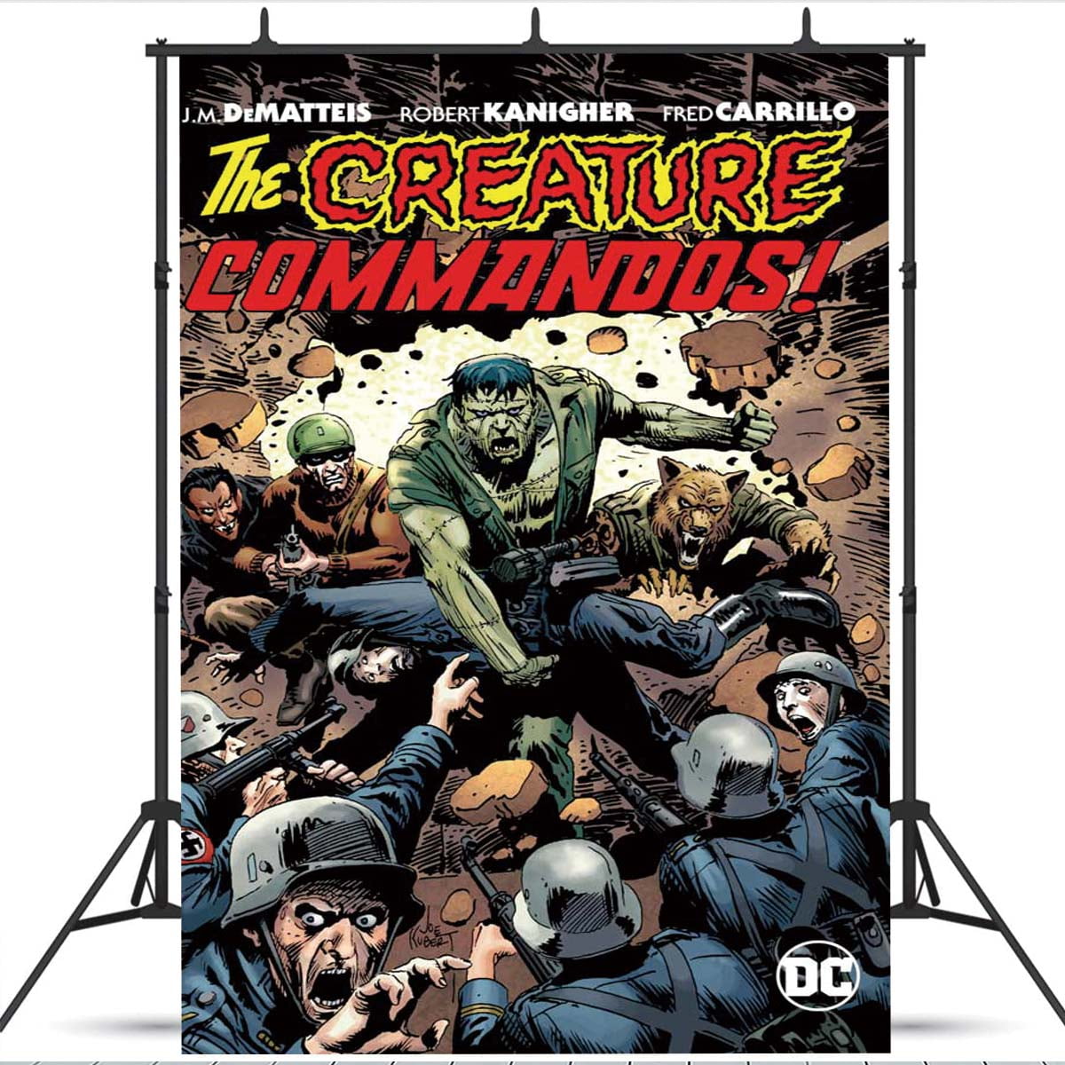 Creature Commandos school Backdrop Background Banner Birthday Party ...