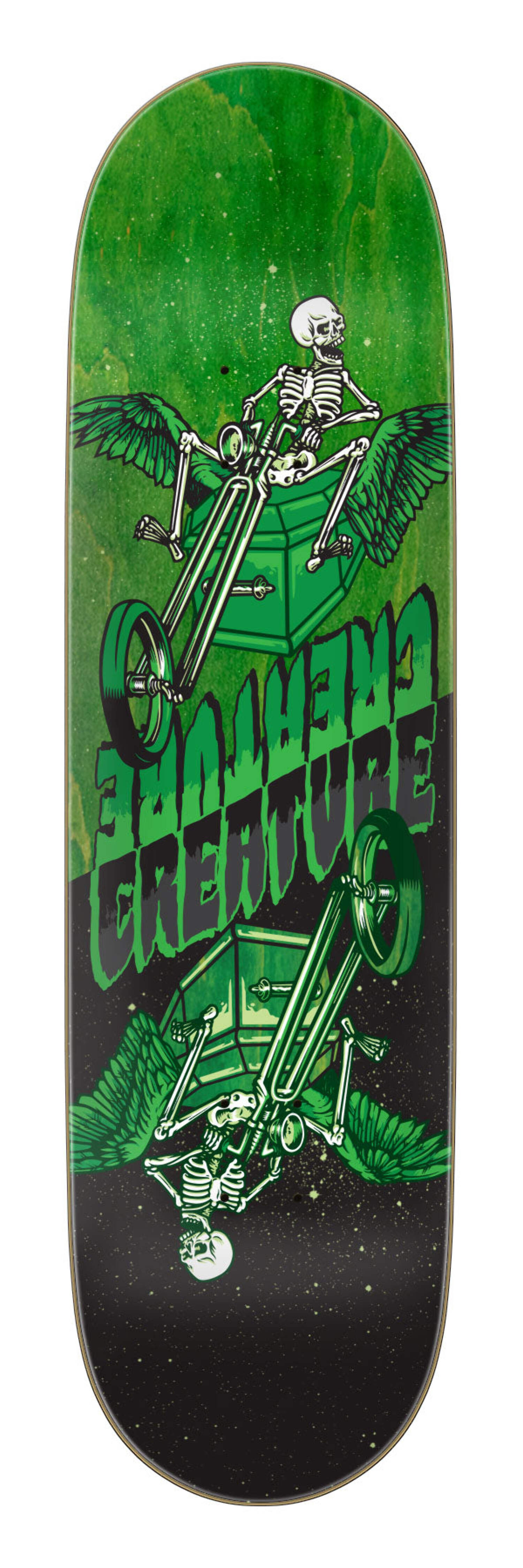 Creature Fiend Twin Rider Large Twin Tip 7-Ply Birch 8.60in x 32.10in ...