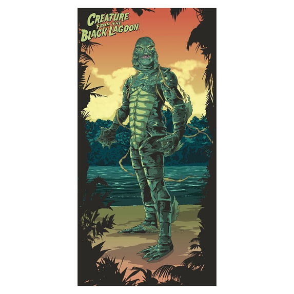 Creature From The Black Lagoon Beach / Bath Towel Universal Monsters ...