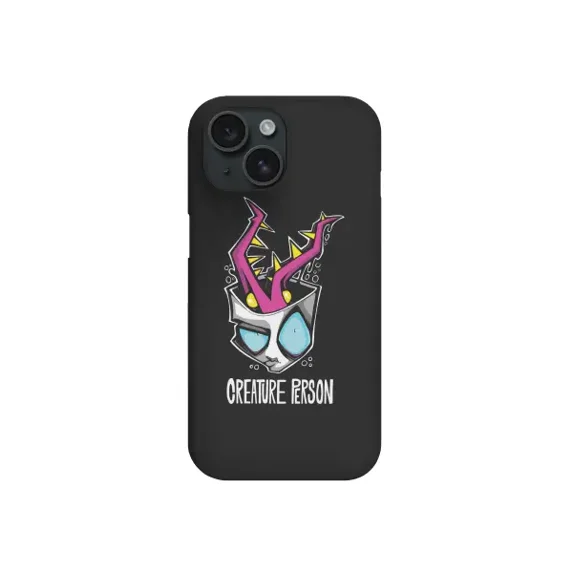 Creature Person Funny Monster Human Phone Case for iPhone 16 15 14 13 ...