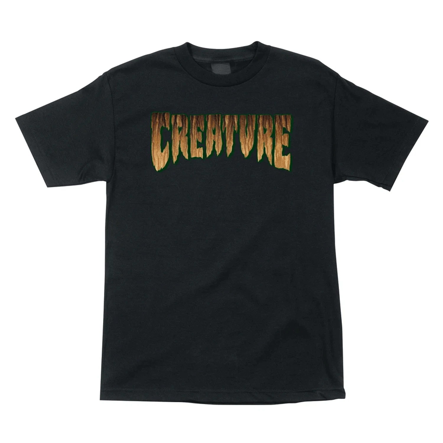 Creature Skateboard Shirt Logo Rust Black - Walmart.com