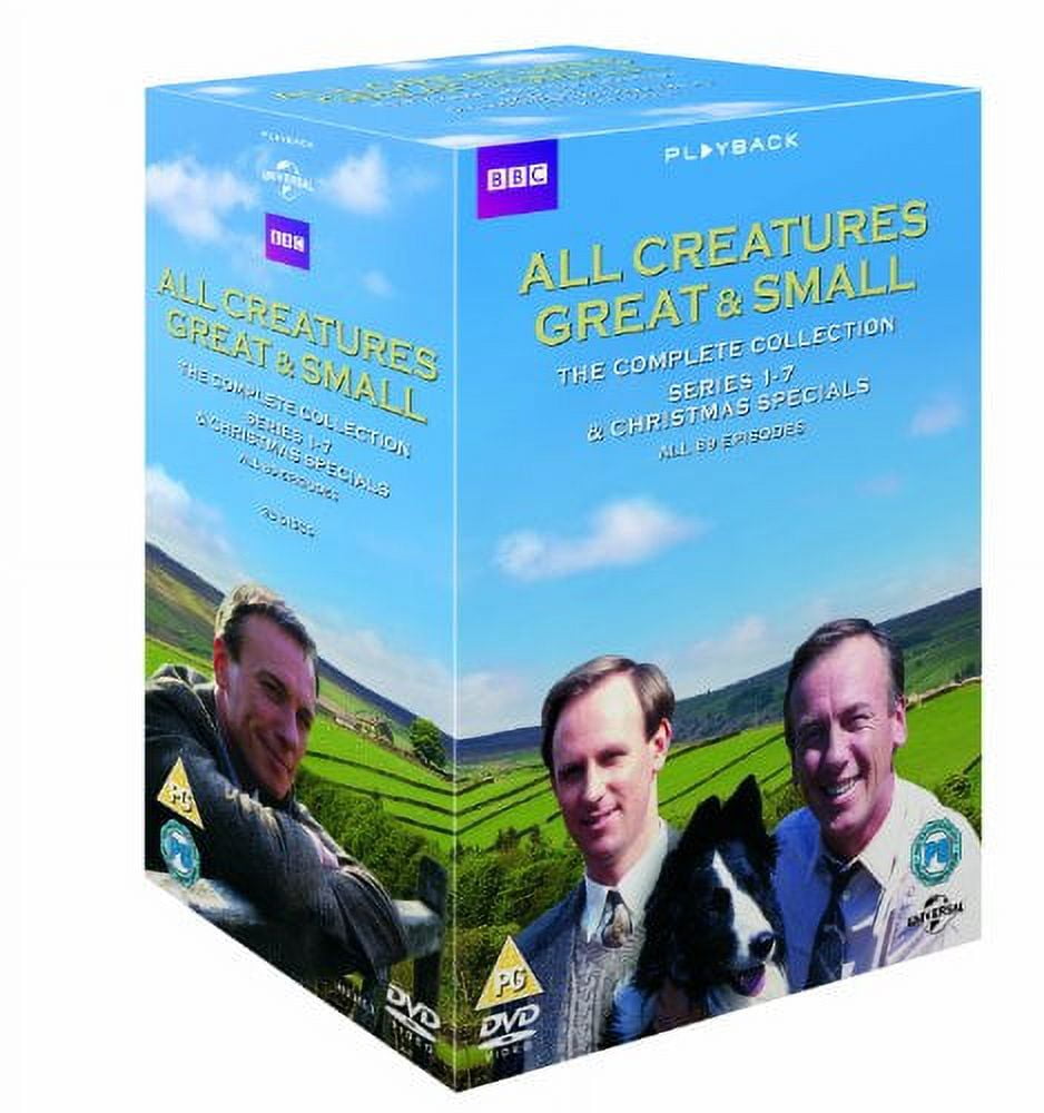 All Creatures Great & Small - Complete Collection (Series 1-7) - 33-DVD ...