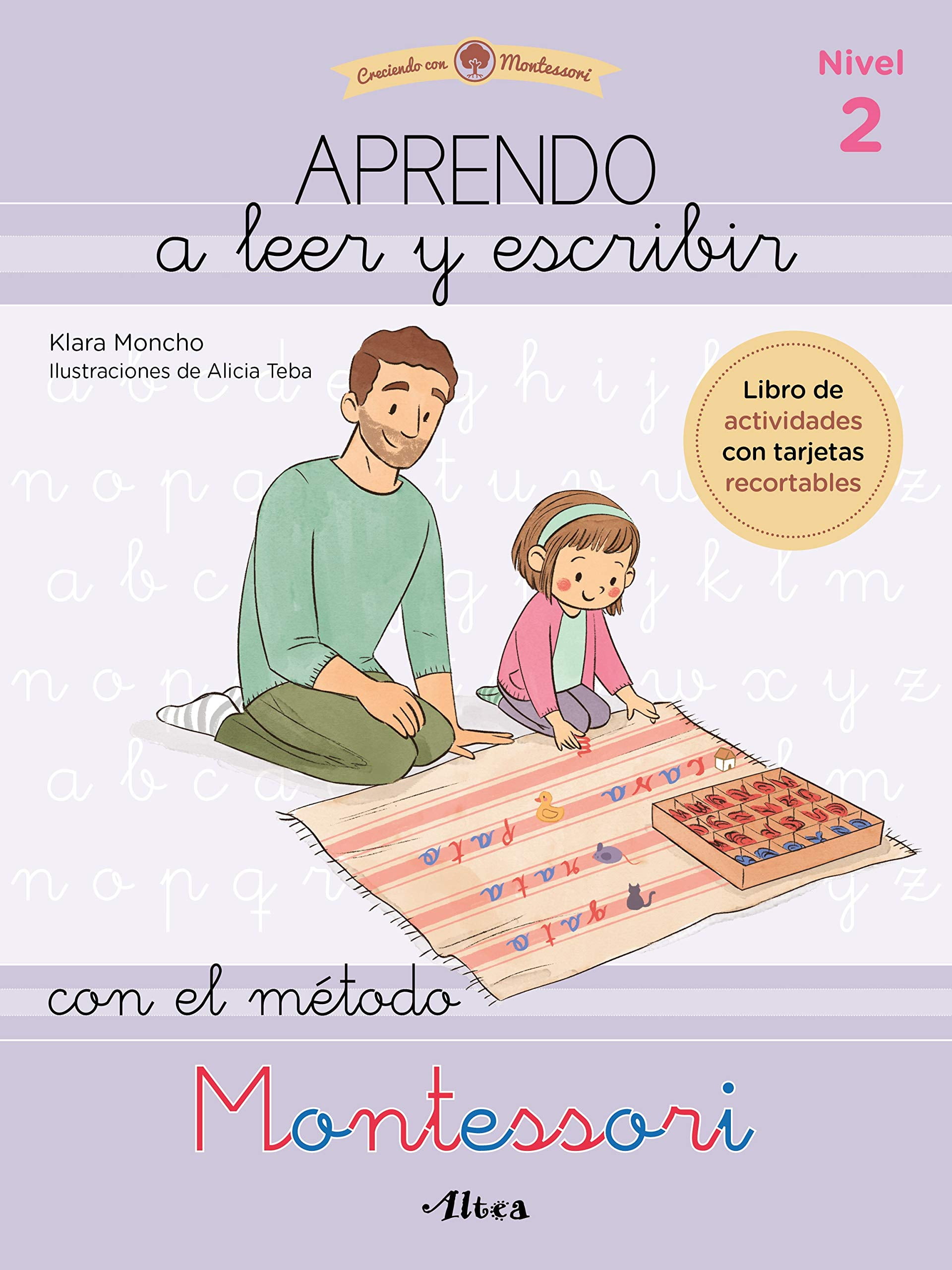 Creciendo con Montessori. Cuadernos de actividades - Aprendo a leer y ...