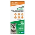 Credelio Quattro Chewable Tablets for Dogs 12.1-25 lbs, 6-in-1 Parasite ...