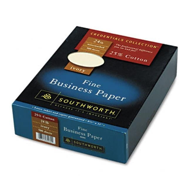 Credentials Collection Fine Business Paper Ivory 24lb Letter 500 Sheets ...