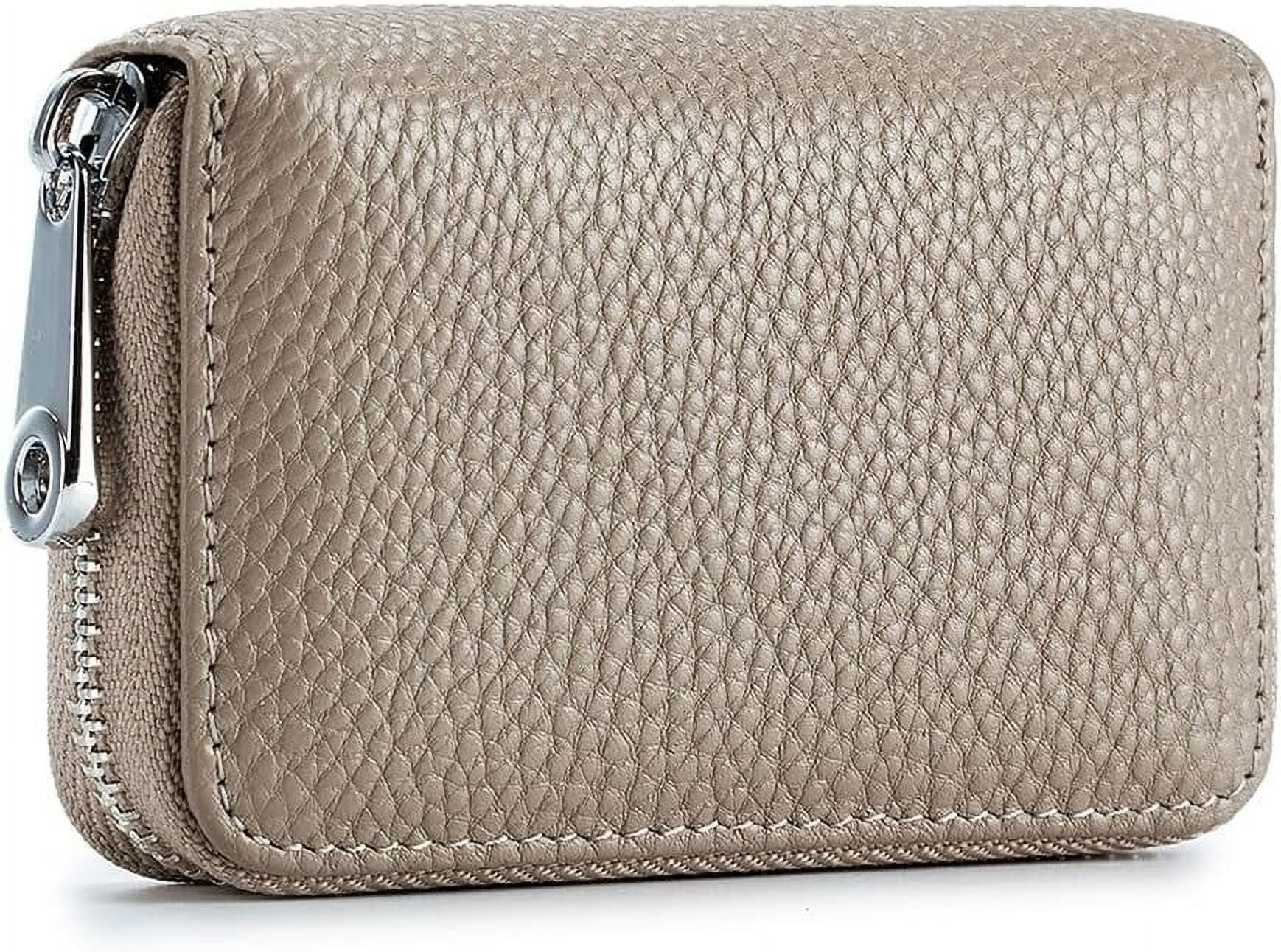Credit Card Holder Credit Card Wallet with Zipper | , with Zipper ...