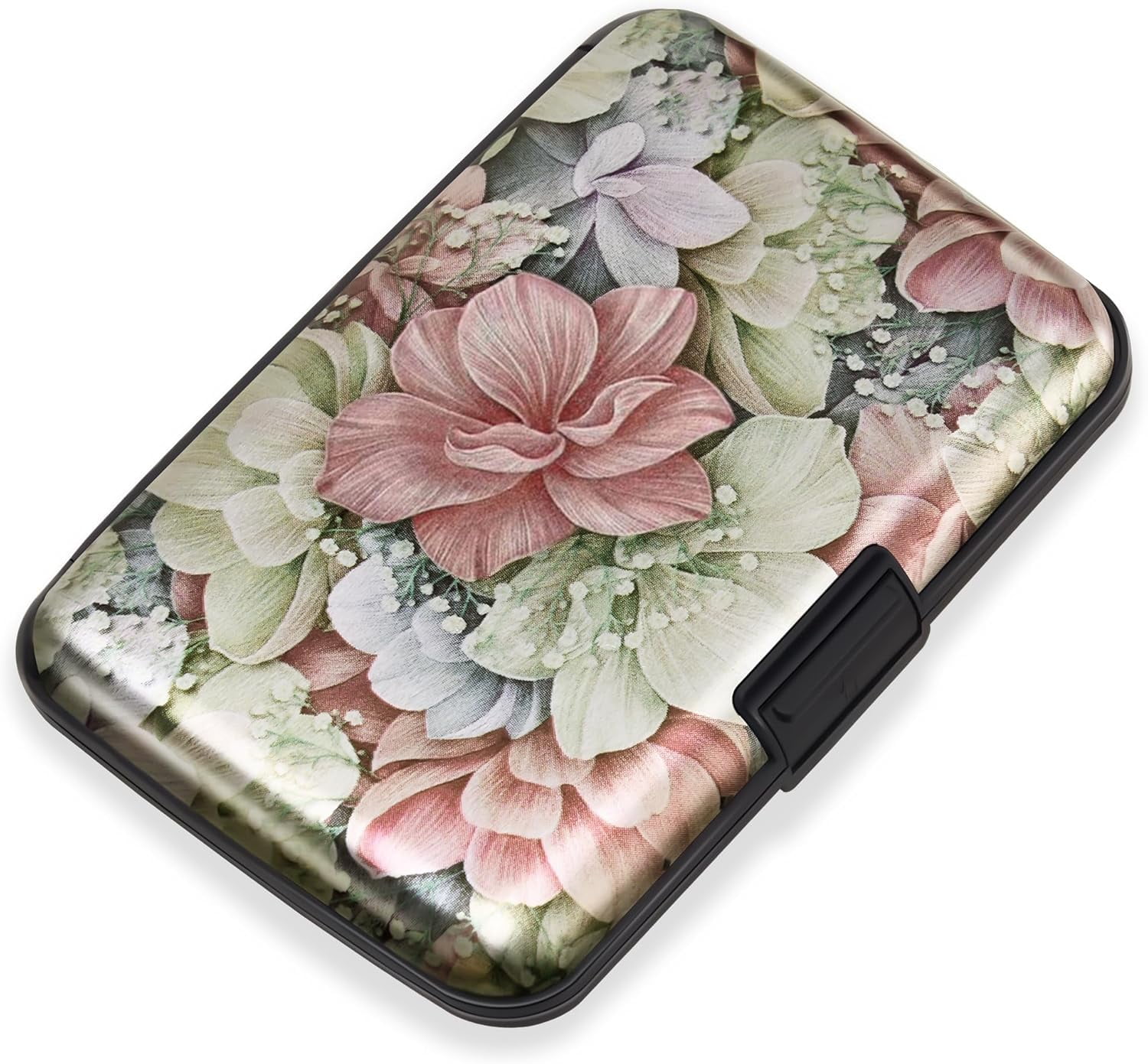 Credit Card Holder, RFID Blockg, Alumum Alloy Hard Case, Small Mi ...