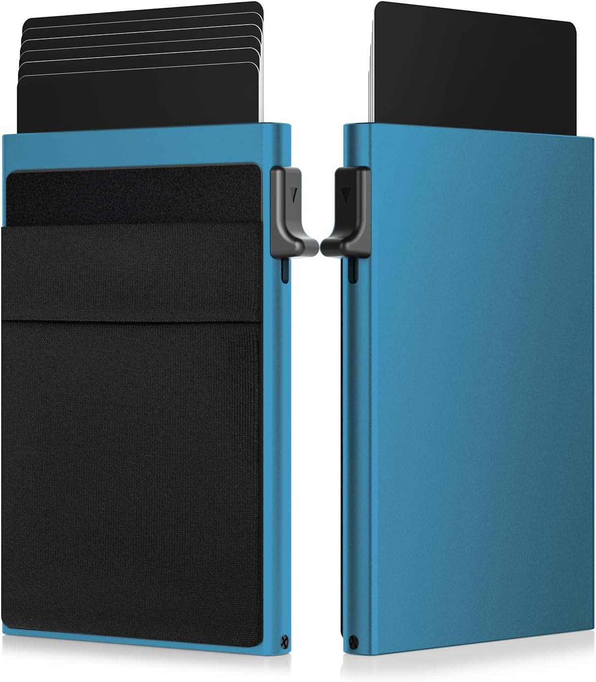 Credit Card Holder - Slim Wallet for Men with Pocket, Pop Up Wallets ...