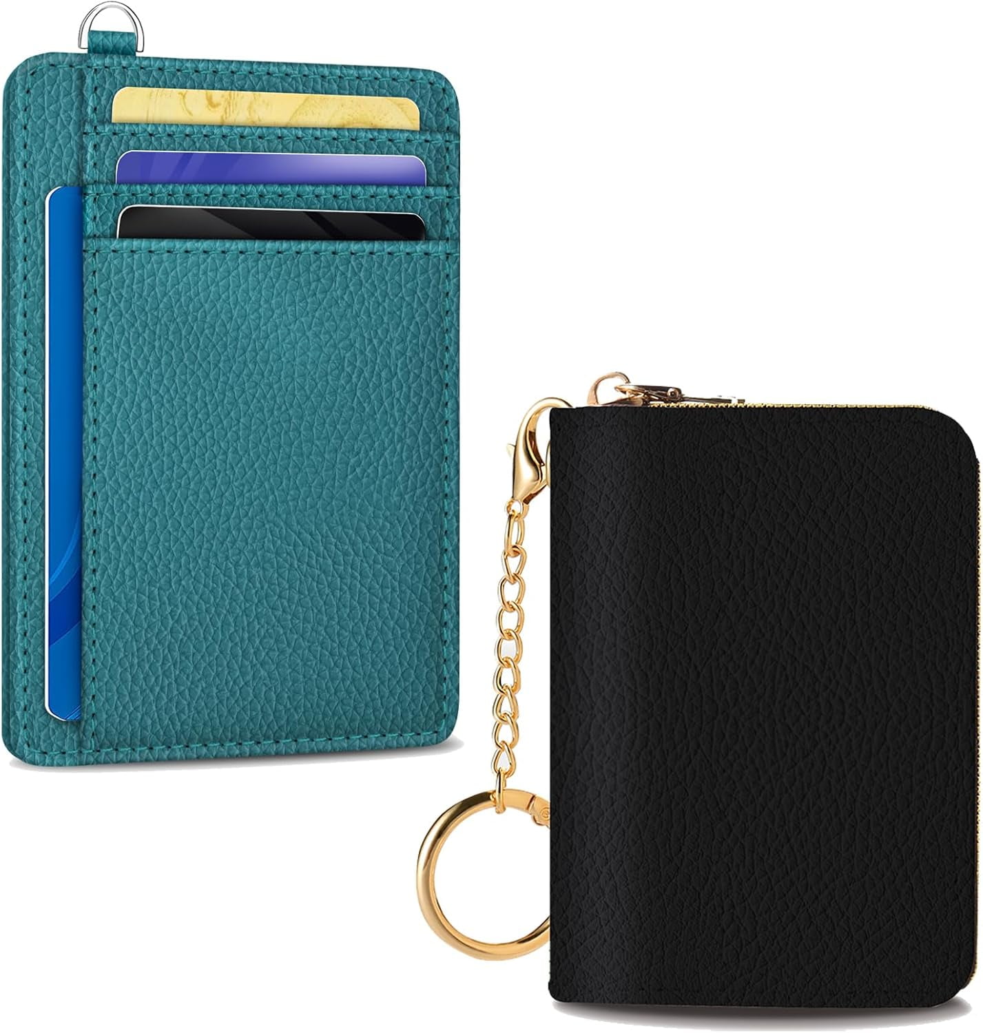 Credit Card Holder Small Wallets Woman, RFID Wallet Women Card Holder ...