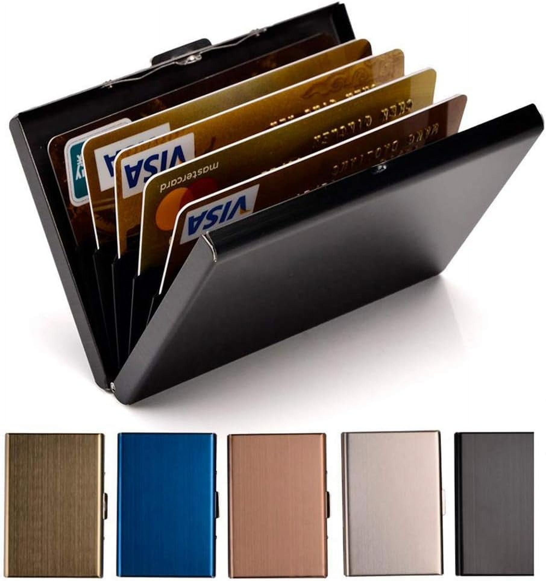 Credit Card Holder Stainless Credit Card Case ID Card Holder Wallets ...