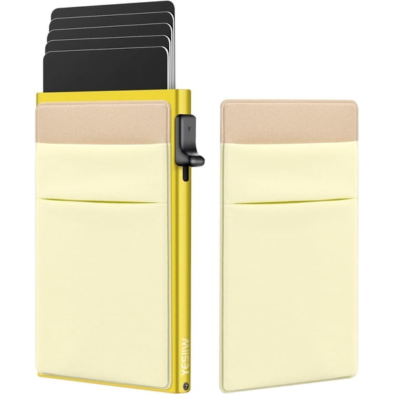 Credit Card Holder Wallet for Men Blocking Slim Minimalist Wallet with ...