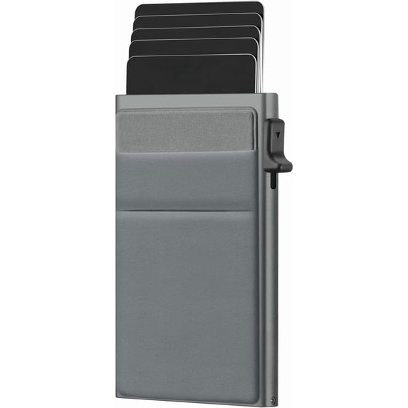Credit Card Holder Wallet for Men RFID Blocking Slim Minimalist Metal ...
