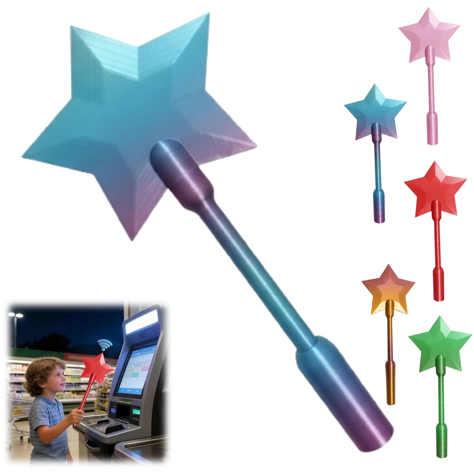 Credit Card Holder Wand - 3D Printed Wand Tap to Pay,Credit Card Wand ...