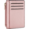 Credit Card Holder for Women Slim Minimalist Front Pocket RFID Blocking ...