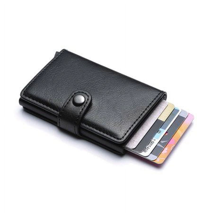 Credit Card Holders,RFID Blocking PU Leather Slim Bank Card case ...