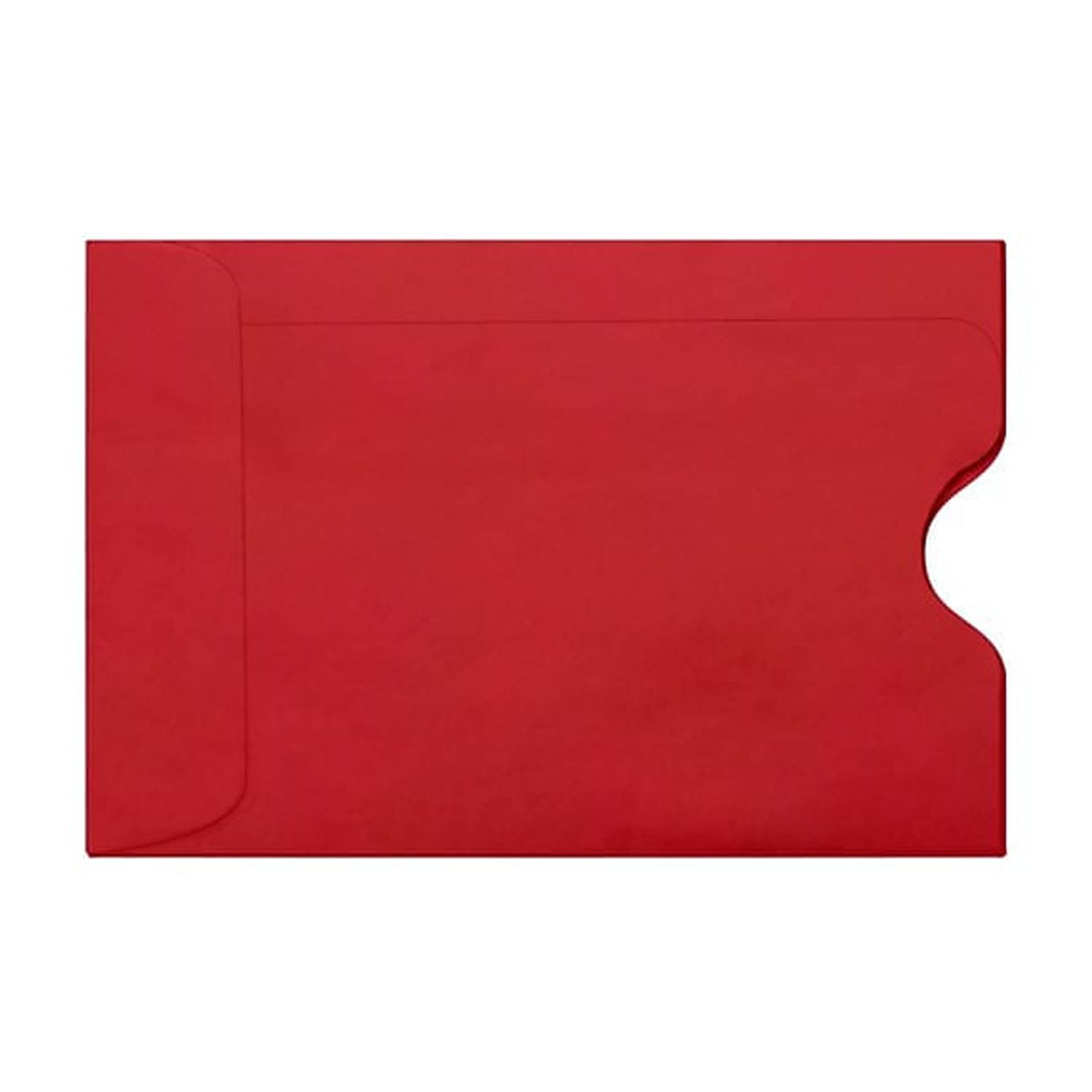 Credit Card Sleeve (2 3/8 x 3 1/2) - Ruby Red (50 Qty.) - Walmart.com