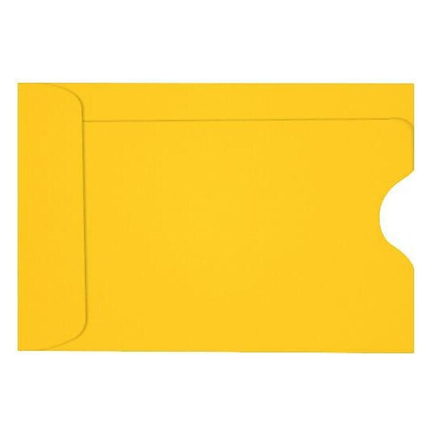 Credit Card Sleeve 2 3 8 X 3 1 2 Sunflower 50 Qty Walmart