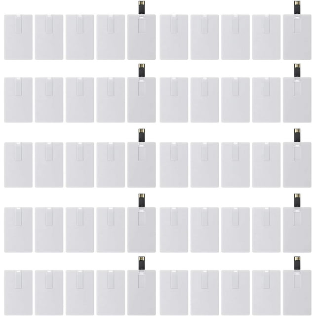 Credit Card USB2.0 Flash Drive 1GB 50 Pack Business Card Bank Card ...