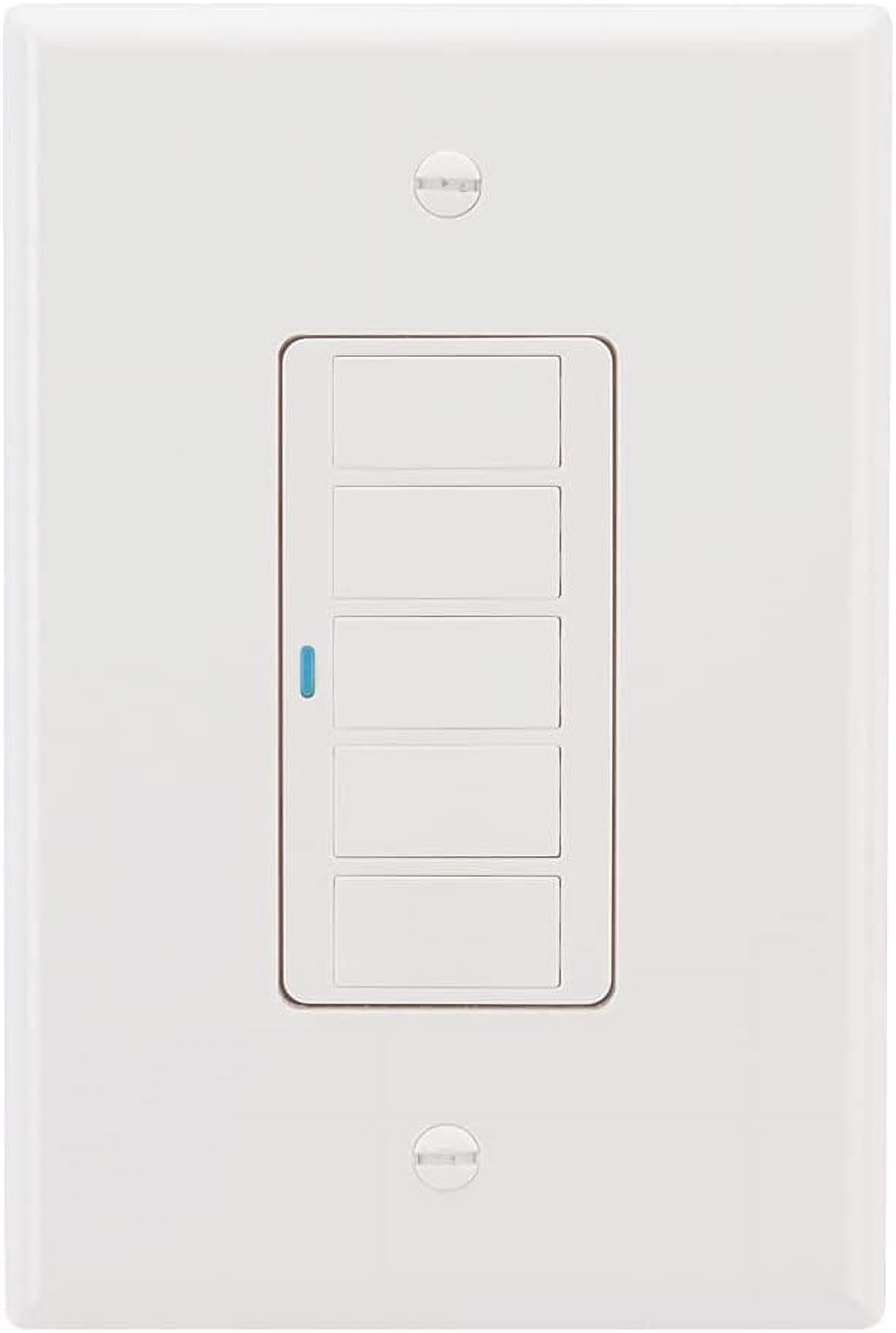 Cree Connected Max Smart In-Wall 5-Button Scene Controller For ...