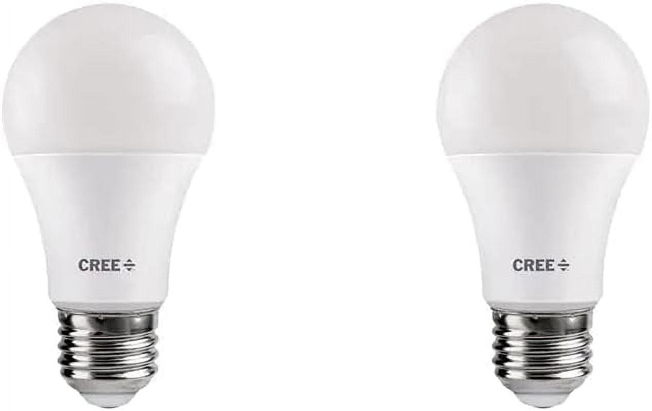 Cree Lighting Exceptional Series A19 Bulb, 2700K Dimmable LED Bulb, 40W + 460 Lumens, Soft White ...