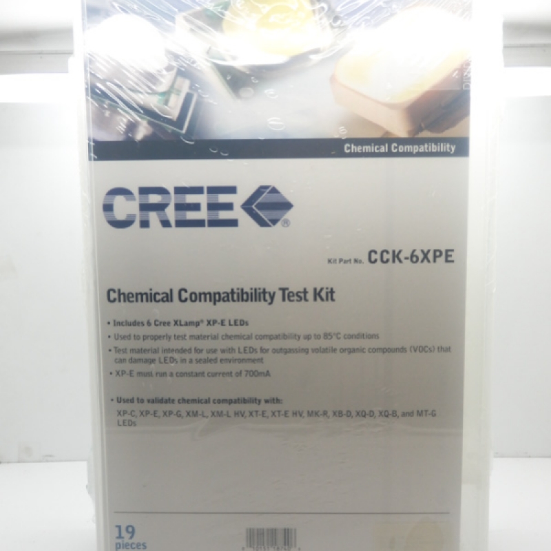 Cree XP-E Chemical Compatibility Test Kit CCK-6XPE - Walmart.com