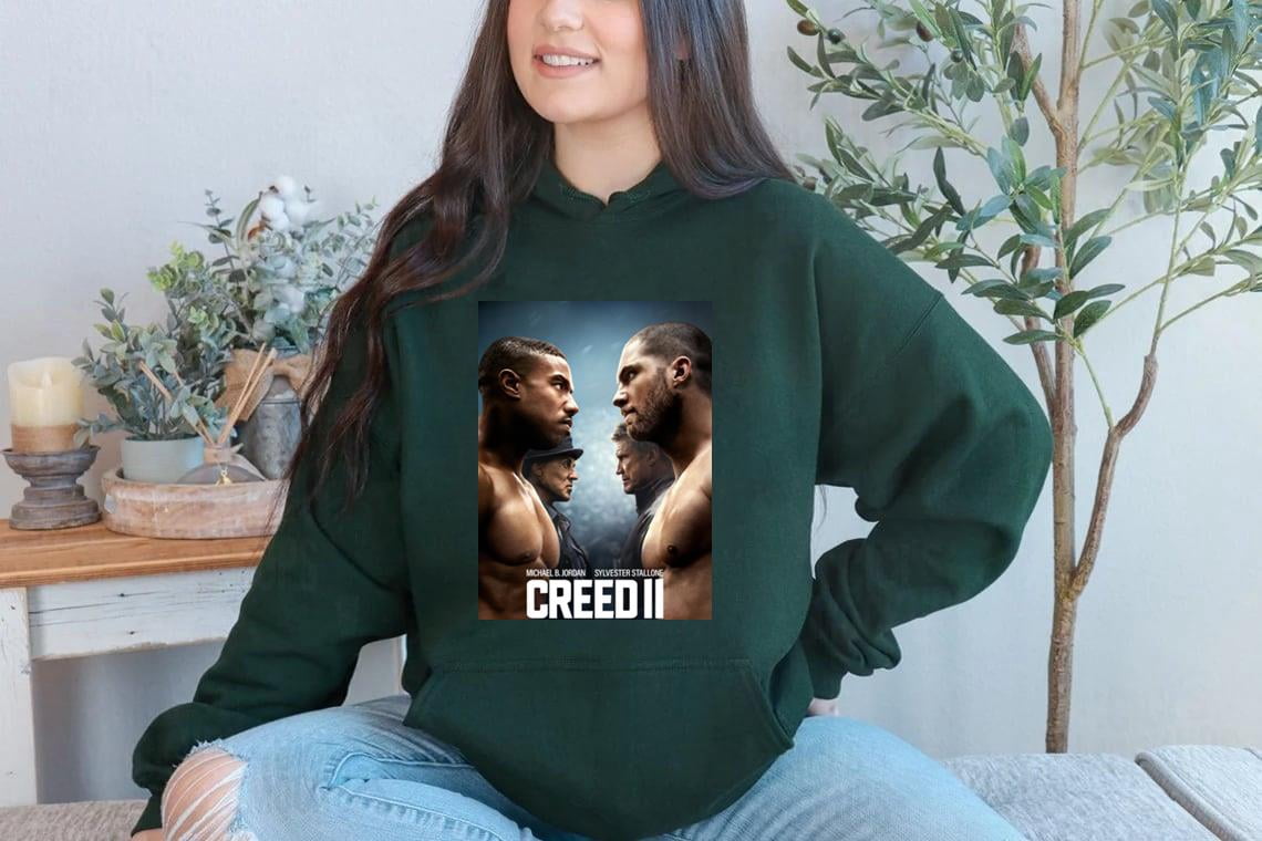 Creed 2 Boxing Drama Hoodie Adonis Creed Movie Scene Tribute, for men ...